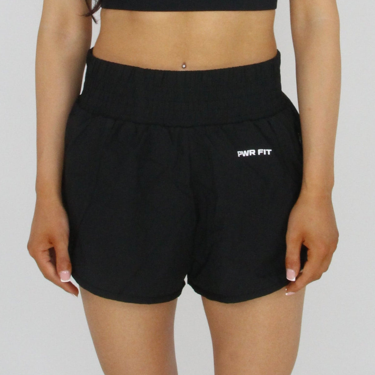 Women's 2-in-1 Performance Shorts (Black) – Power Fitness UK