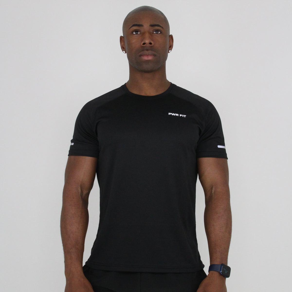 Hybrid Tee (Matte Black) – Power Fitness UK
